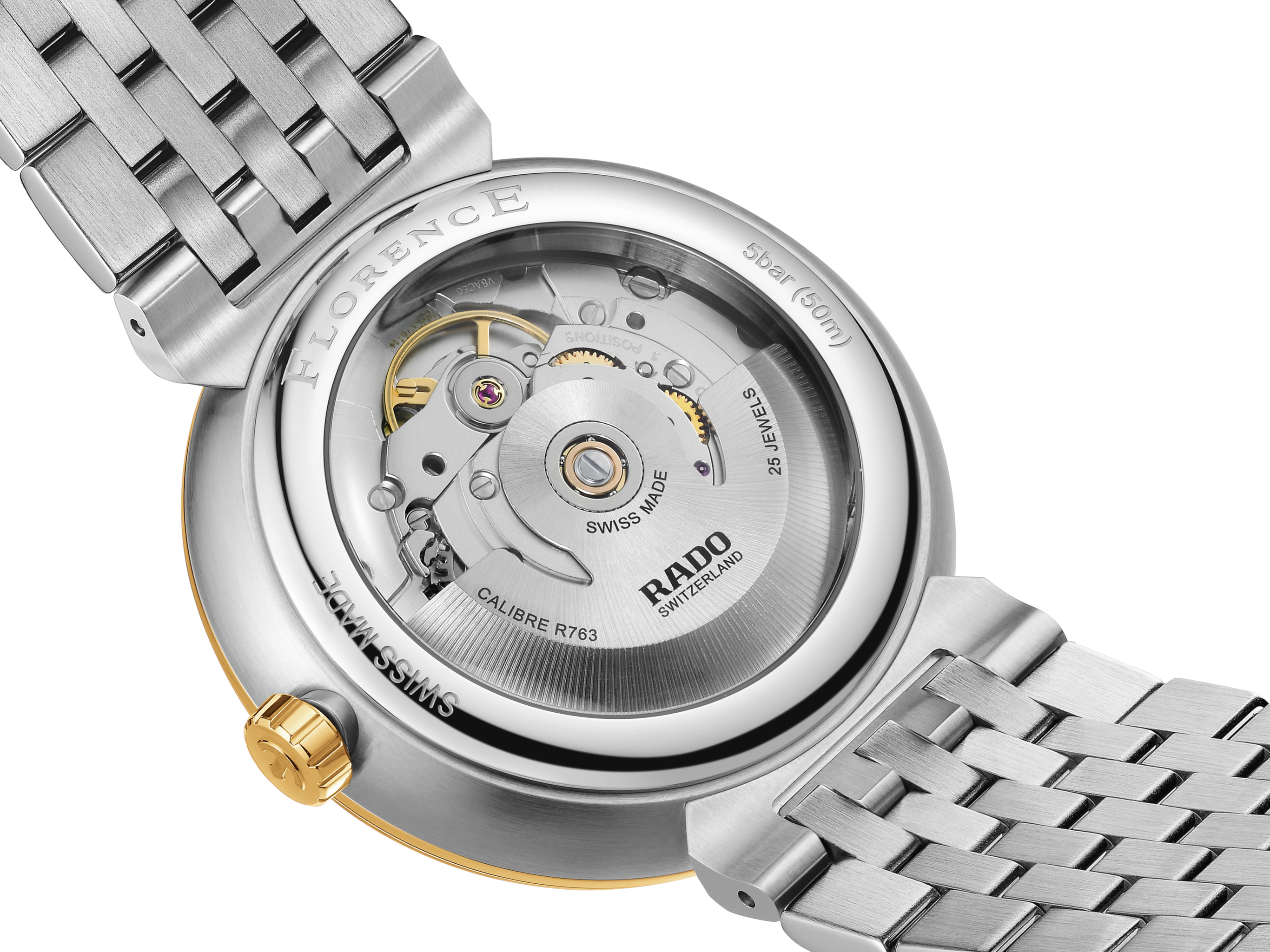 Florence Automatic Stainless Steel Watch R48903723 | Rado® India