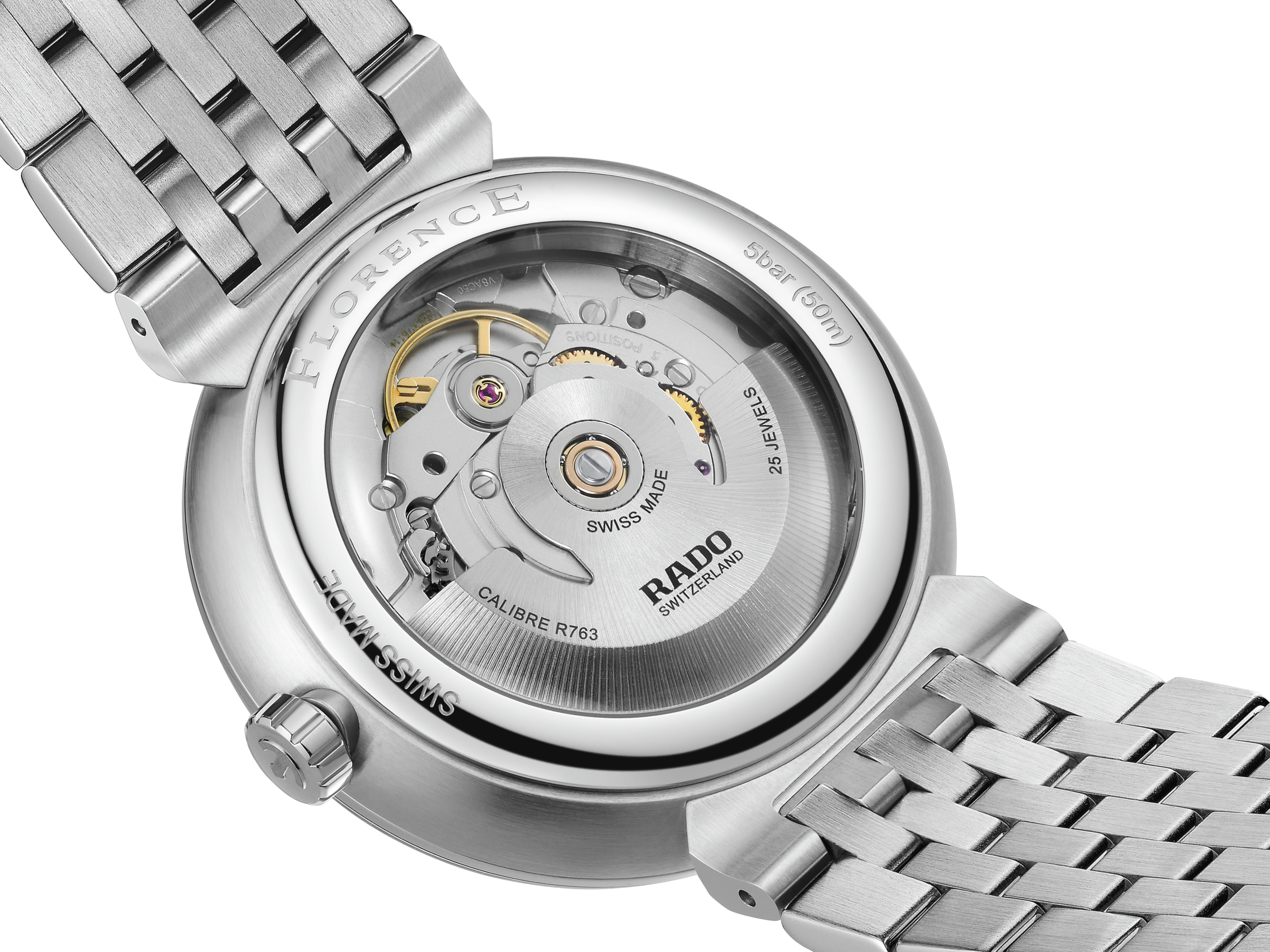 Florence Automatic Stainless Steel Watch R48903733 | Rado®