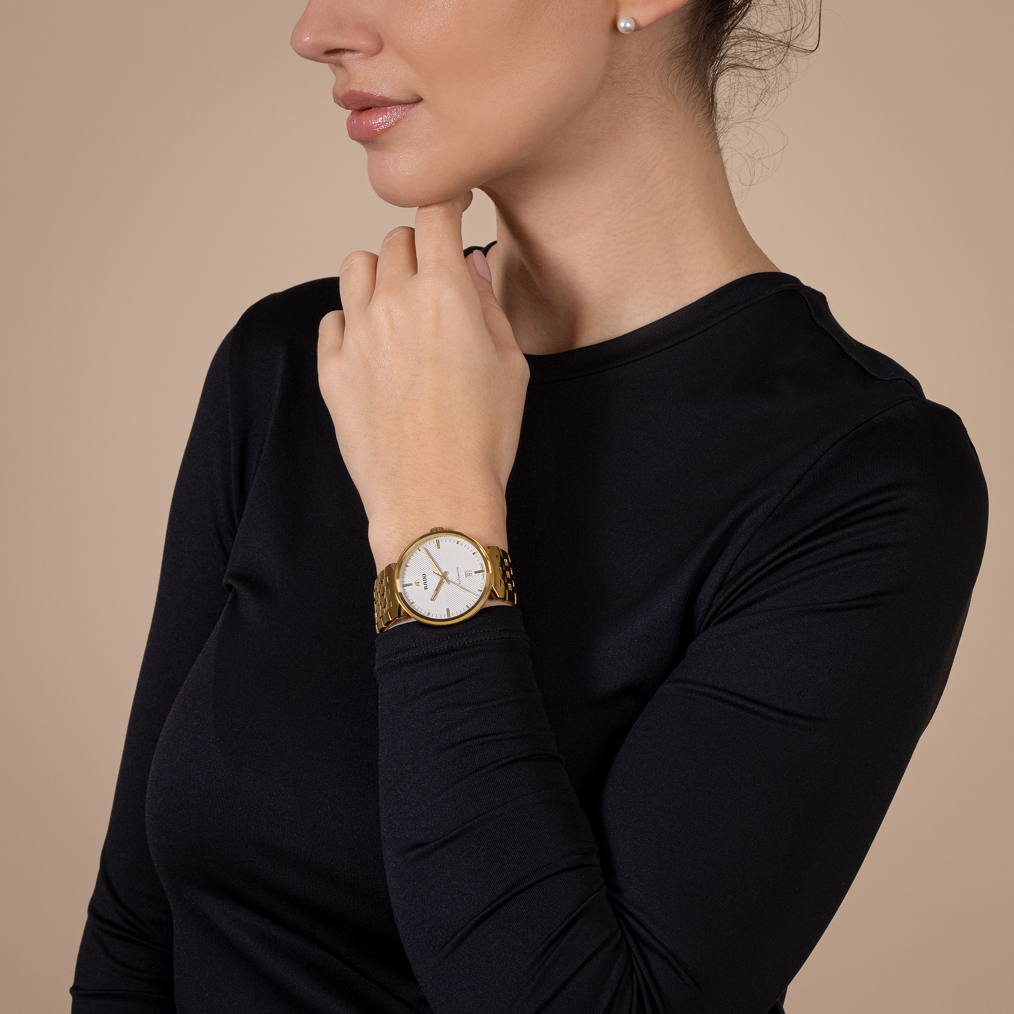Florence Automatic Stainless steel / PVD Watch R48904013 | Rado® Great ...