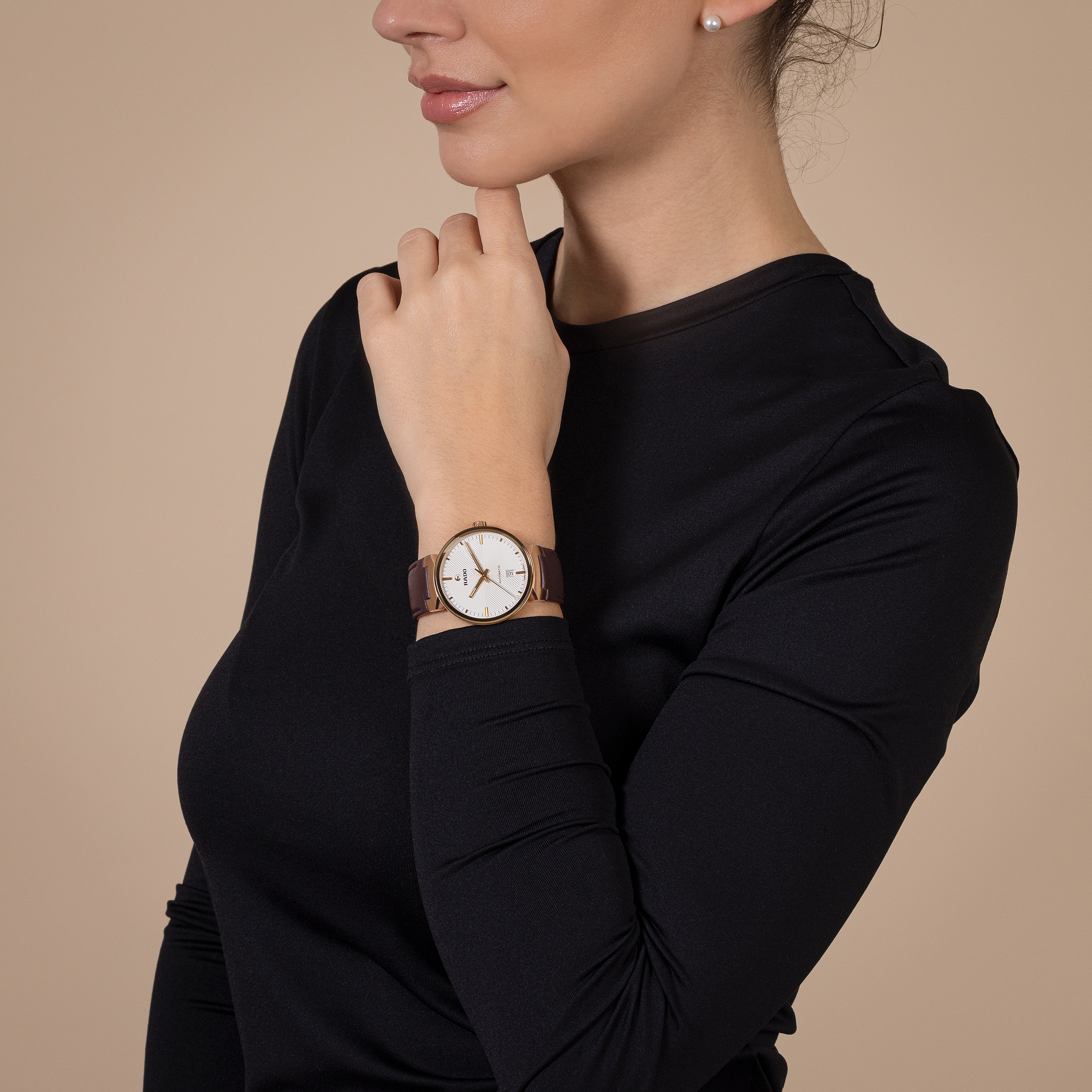 Florence Automatic Stainless steel / PVD Watch R48905015 | Rado® United ...