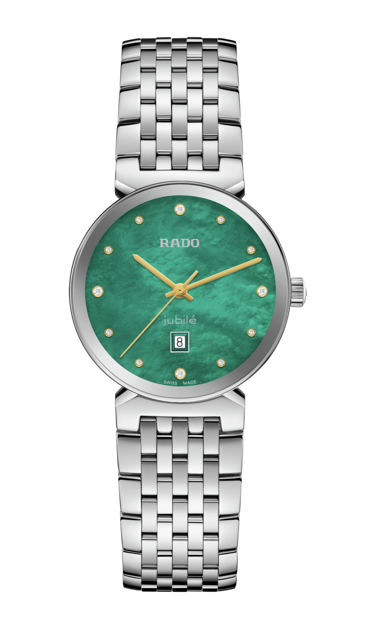 Florence Diamonds Unisex Stainless Steel Watch R48912763 | Rado® United ...