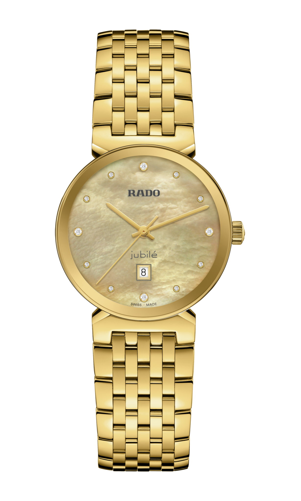 Florence Diamonds Unisex Stainless steel / PVD Watch R48914703 | Rado ...