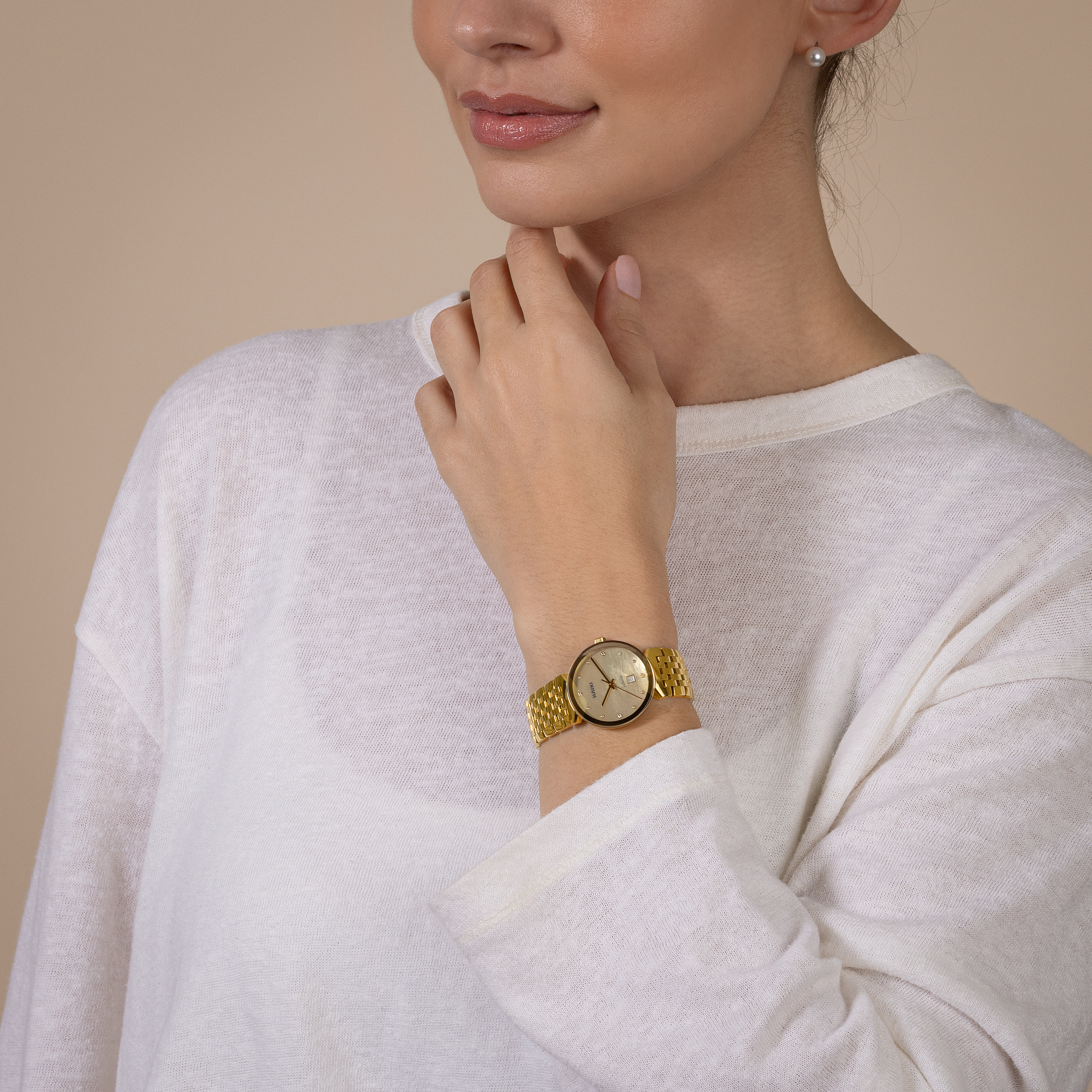 Florence Diamonds Women Stainless steel / PVD Watch R48915903 | Rado ...