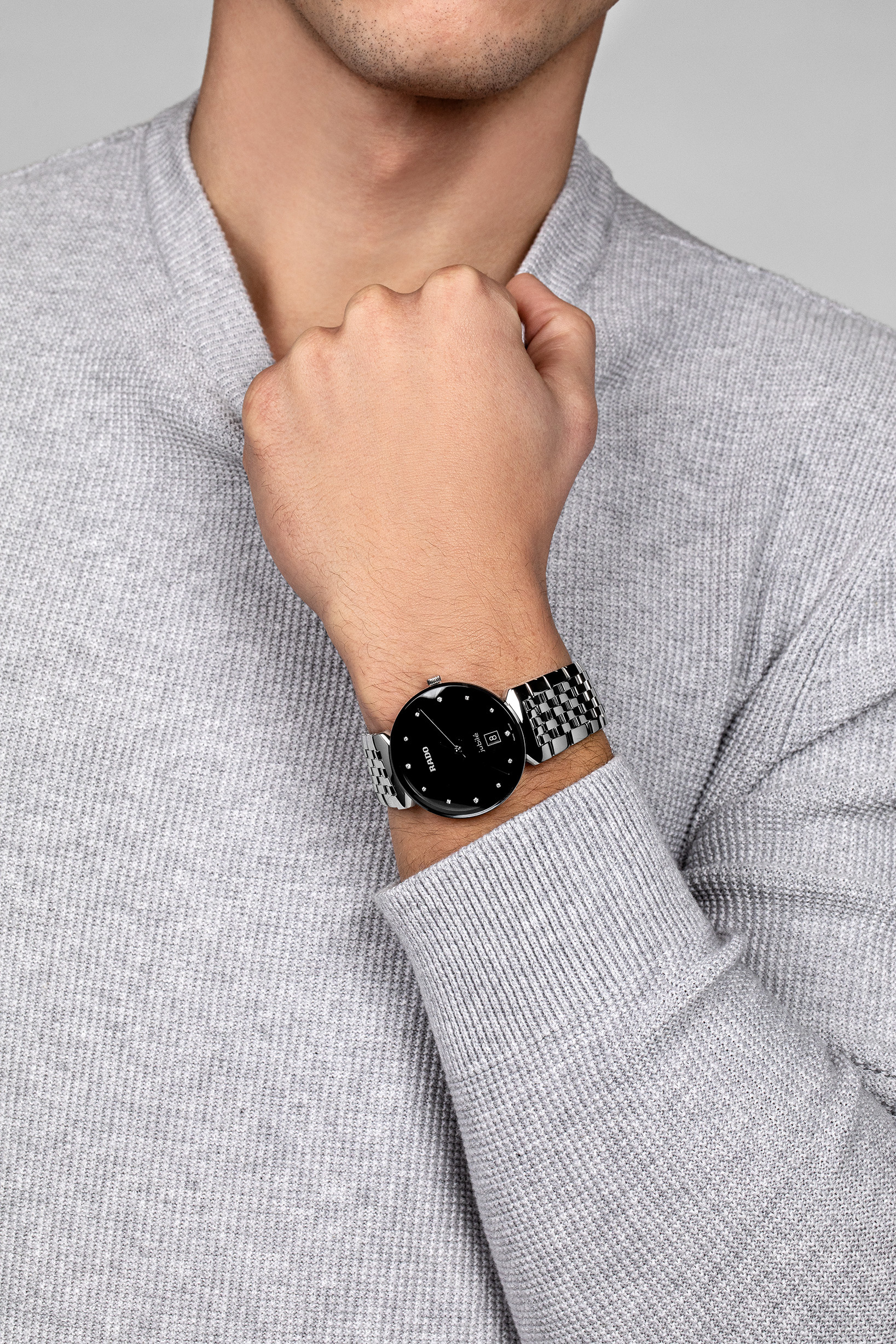 Florence Diamonds Unisex Acero inoxidable Reloj R48912733 | Rado® México