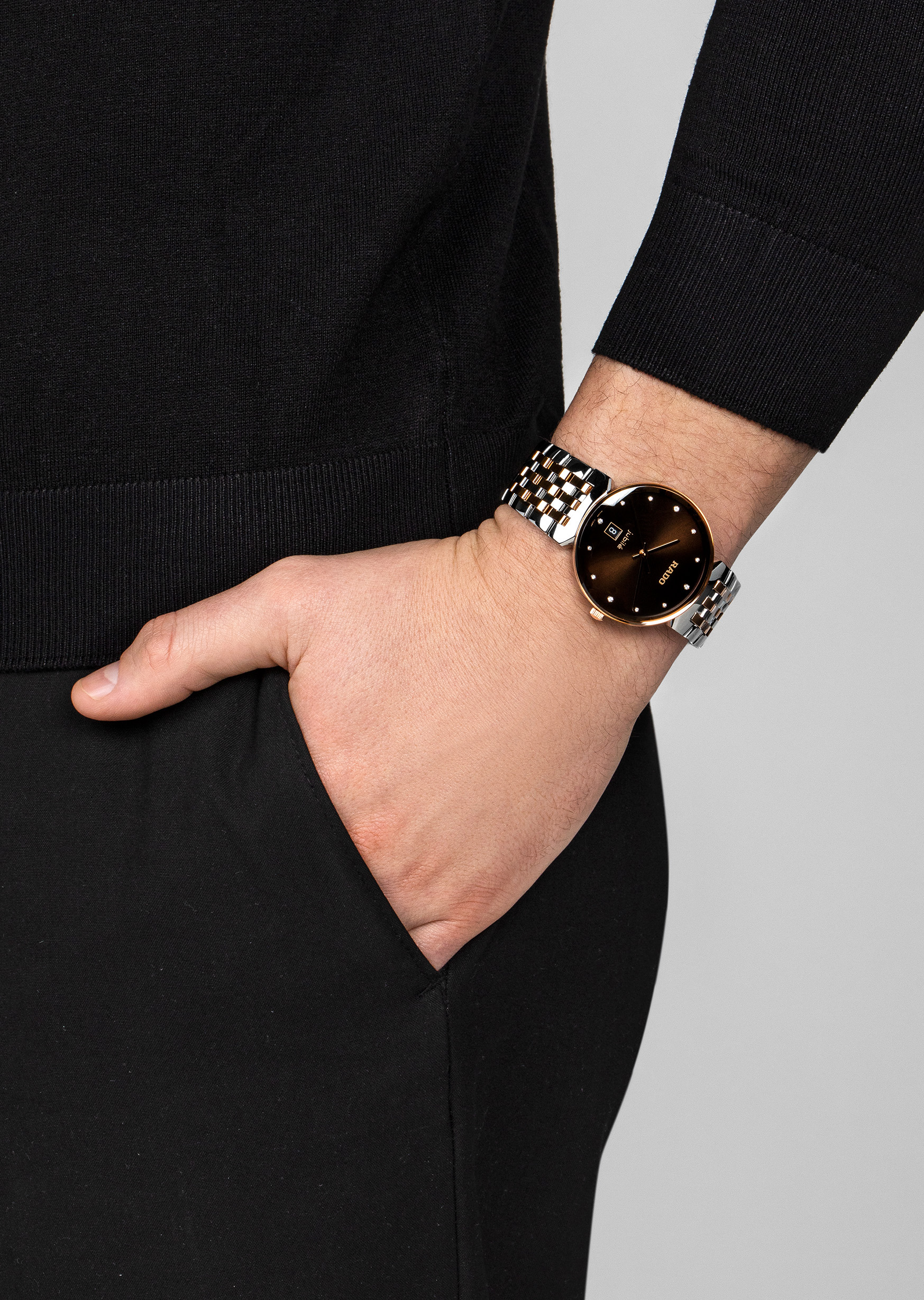 Florence Classic Diamonds Unisex Edelstahl Uhr R48912763 | Rado ...