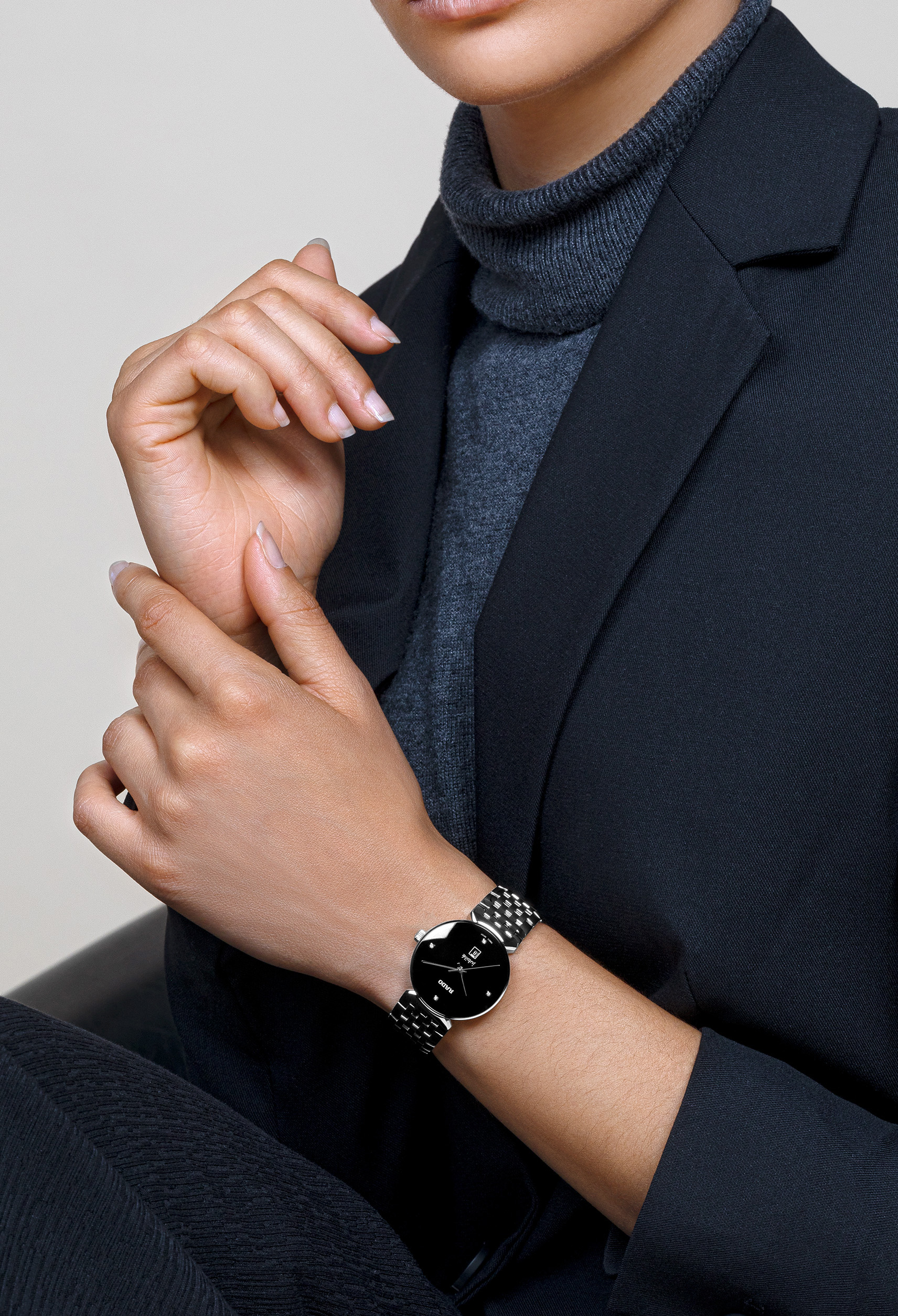 Florence Classic Diamonds Watch R48913713 | Rado® International