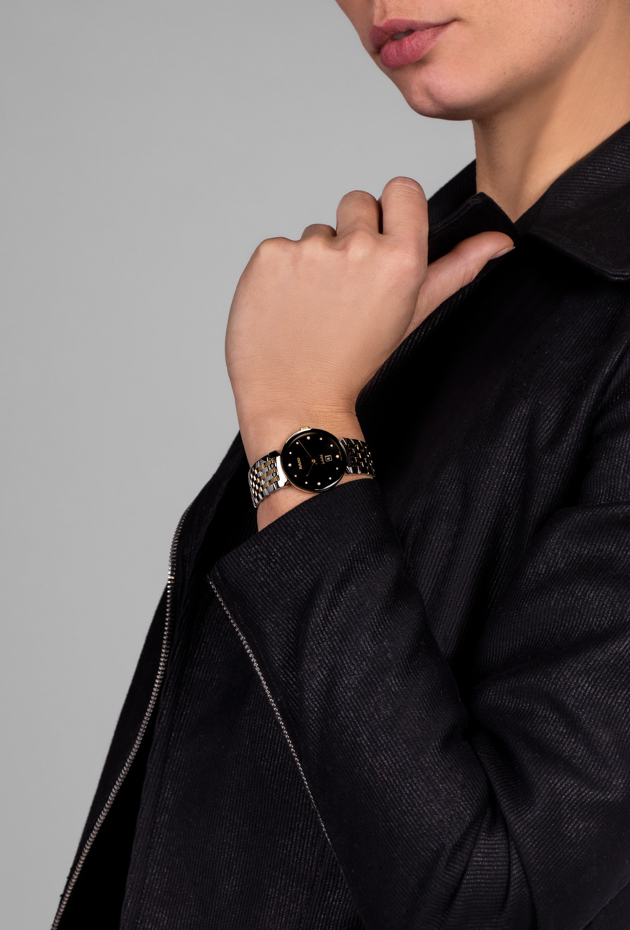 Florence Classic Diamonds Damen Edelstahl Uhr R48913743 | Rado ...