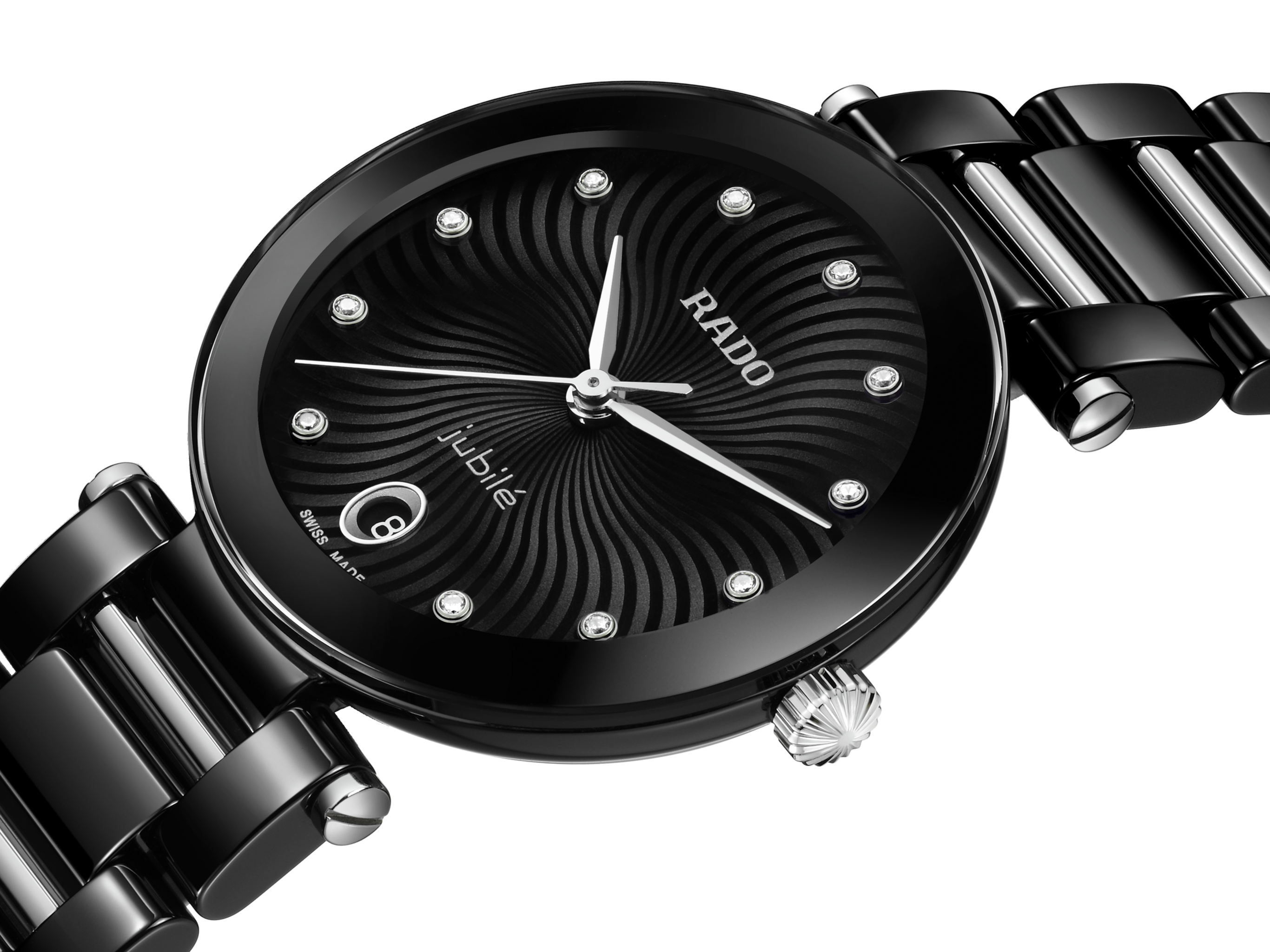 LaCoupole Diamonds Céramique haute-technologie Montre R22243703 | Rado ...