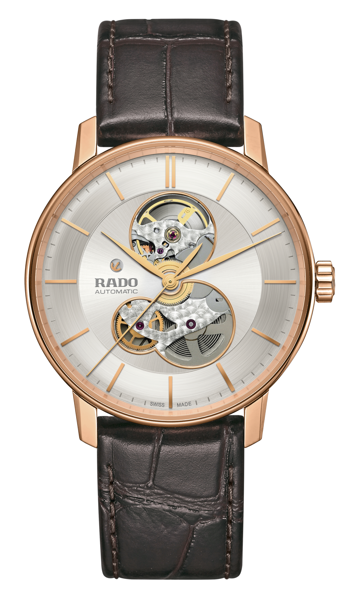 Coupole Open Heart Automatic Stainless steel / PVD Watch R22895025 ...