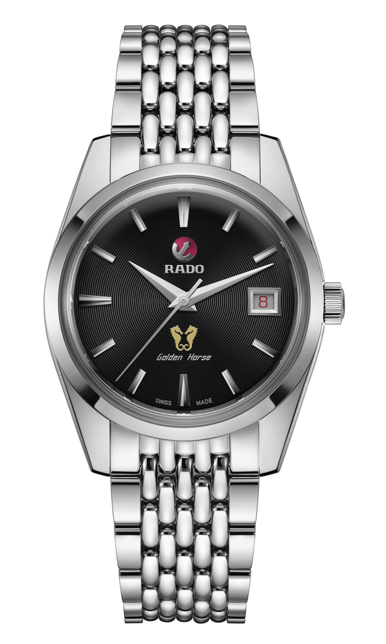 Golden Horse Automatic Unisex Stainless Steel Watch R33930153 Rado Golden Horse Automatic Unisex Stainless Steel Watch R33930153 Rado