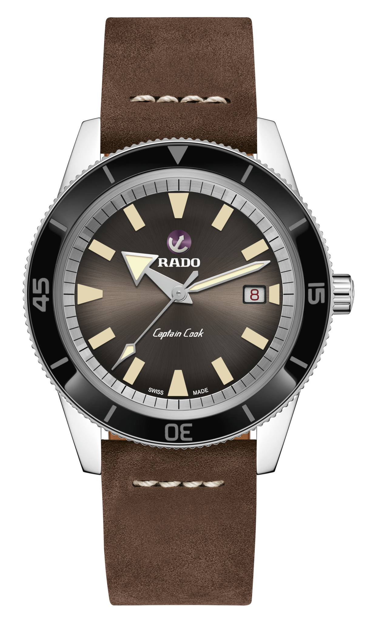 Captain Cook Automatic Stainless Steel Watch R32500718 | Rado® United ...