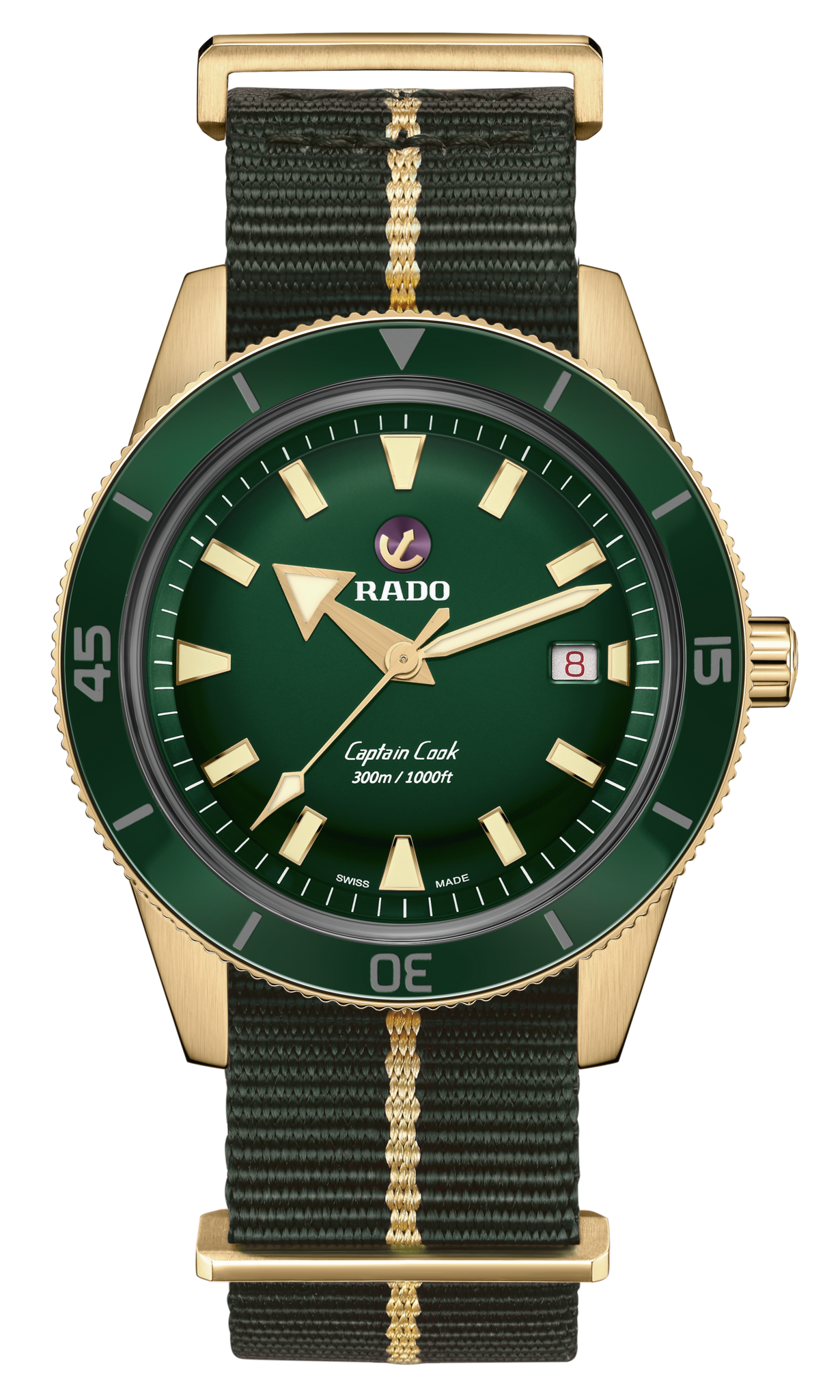 Captain Cook Automatic Stainless Steel Watch R32137203 | Rado® United ...