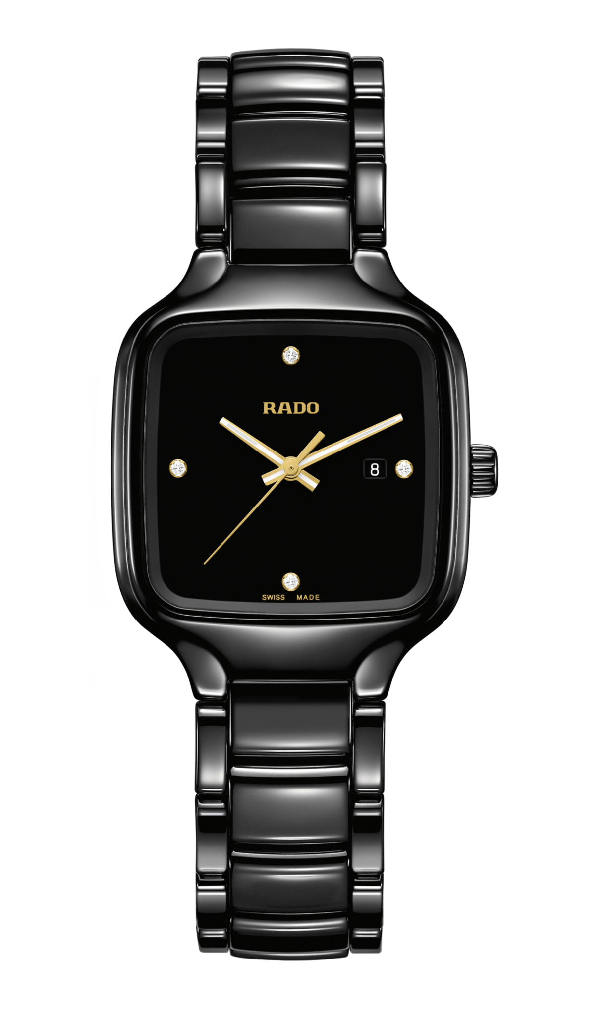 True Square Automatic Unisex High-Tech Ceramic Watch R27078172 | Rado ...