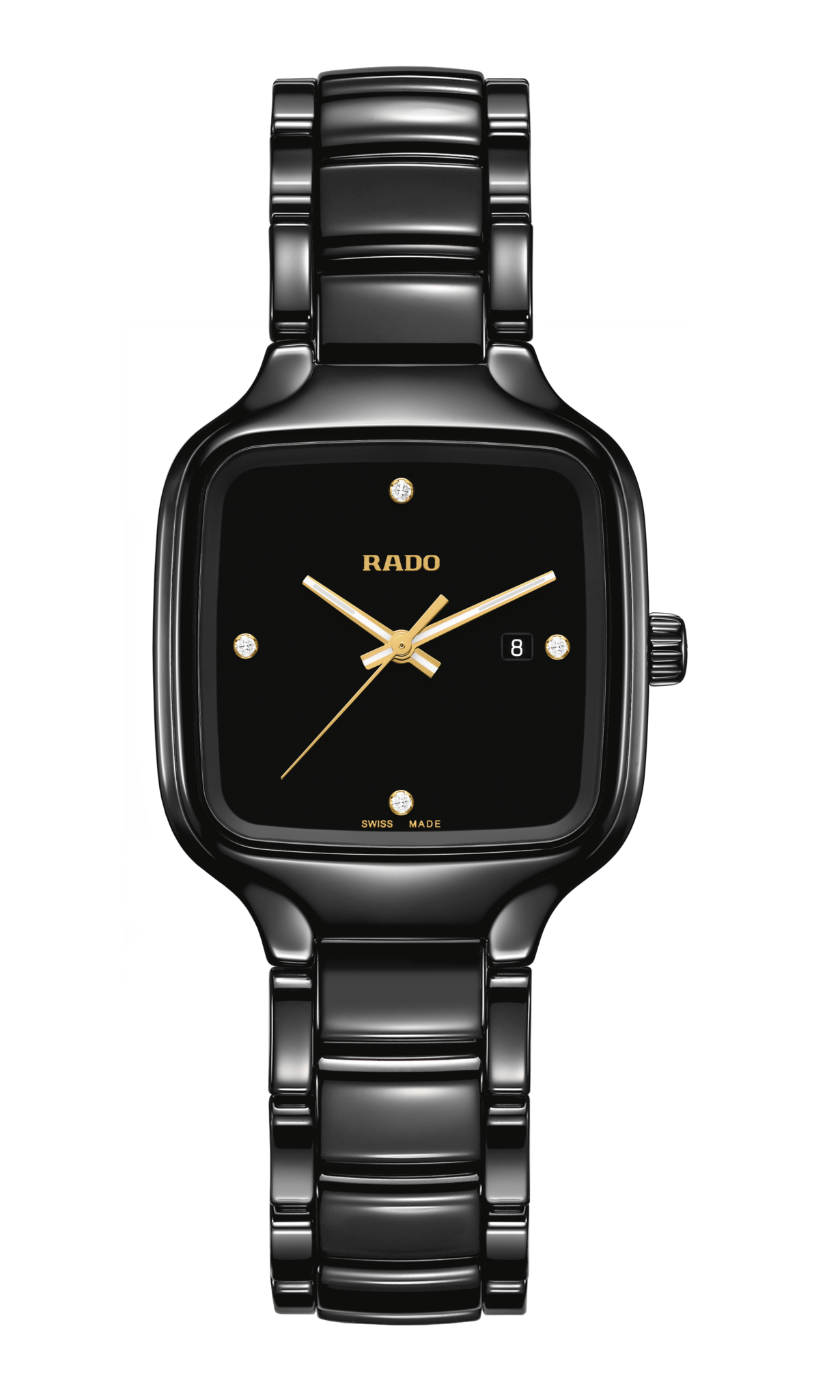 True Square Diamonds High-Tech Ceramic Watch R27080722 | Rado®
