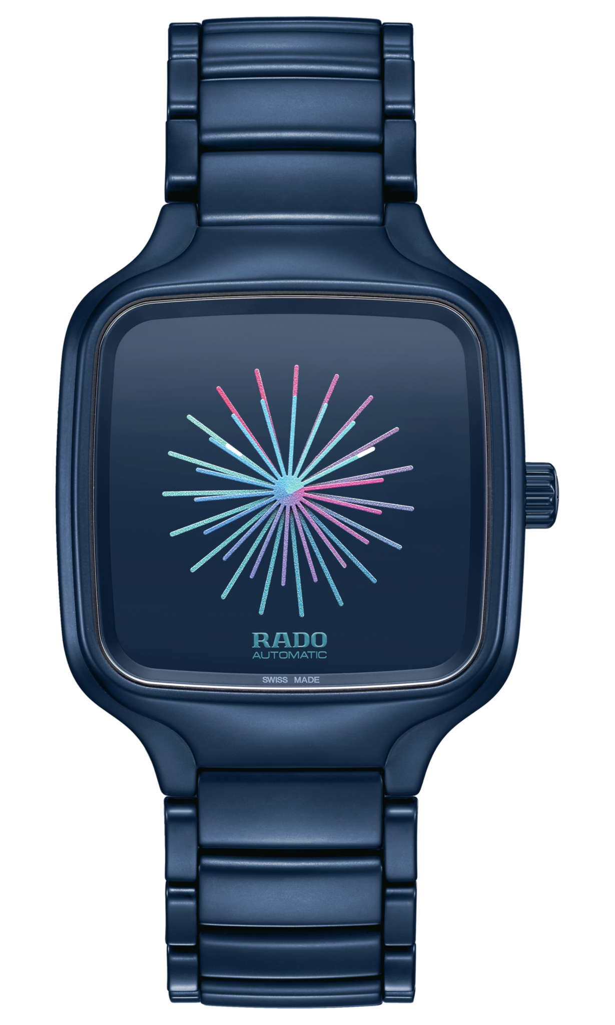 True Square Automatic Unisex High-Tech Ceramic Watch R27078172 | Rado ...