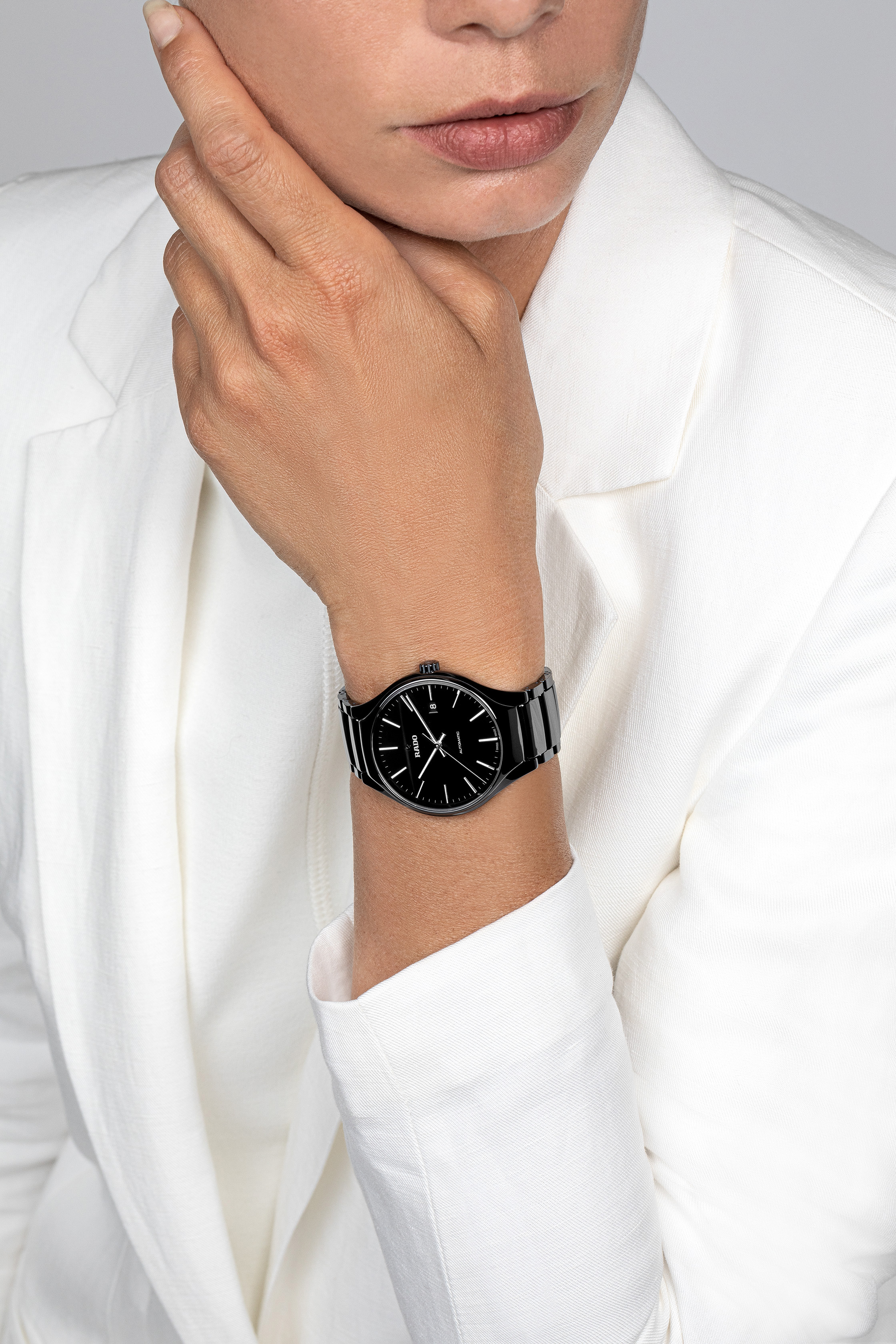 True Round Automatic High-Tech Ceramic Watch R27056152 | Rado® Australia