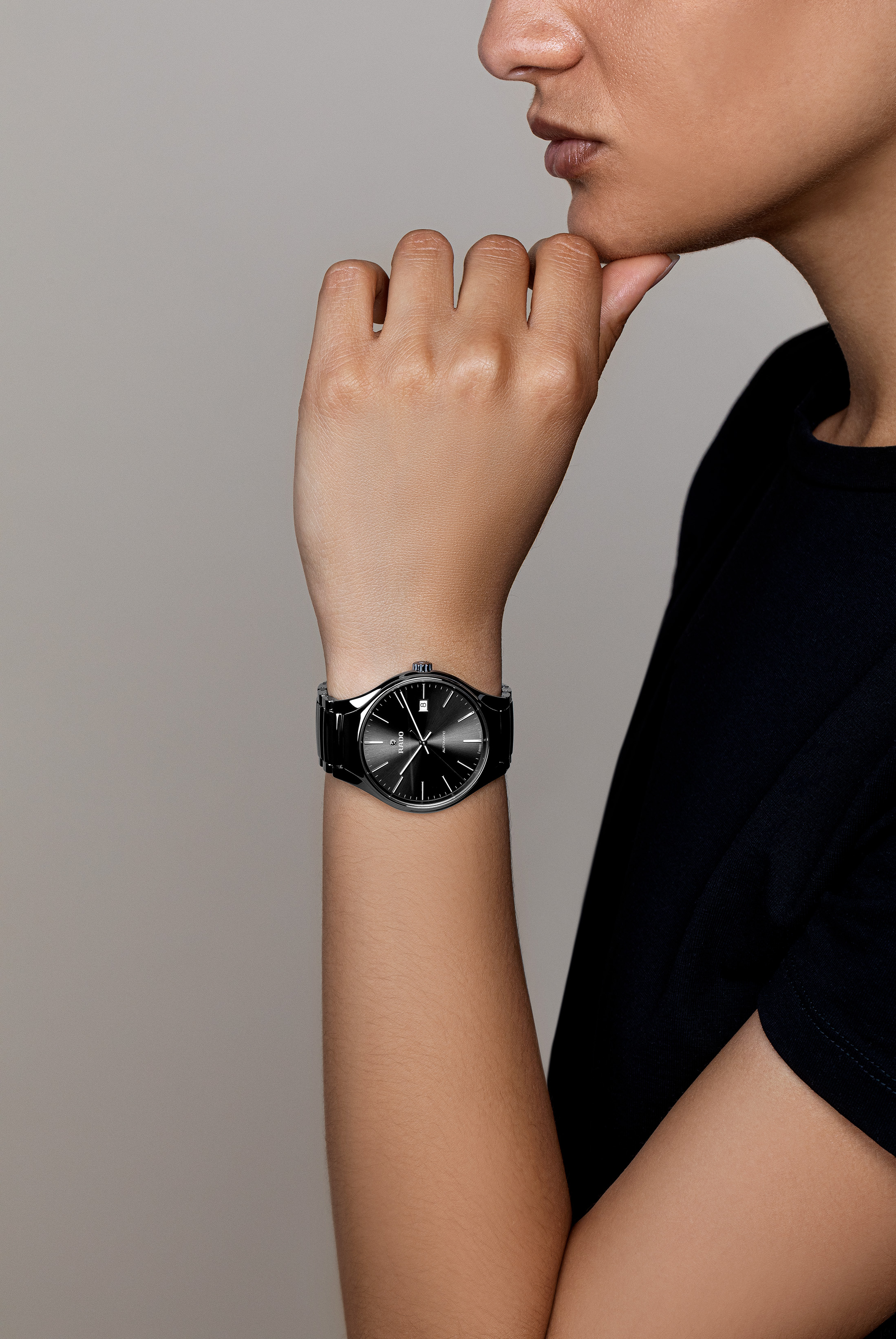 True Round Automatic Plasma High-Tech Ceramic Watch R27057102 | Rado ...