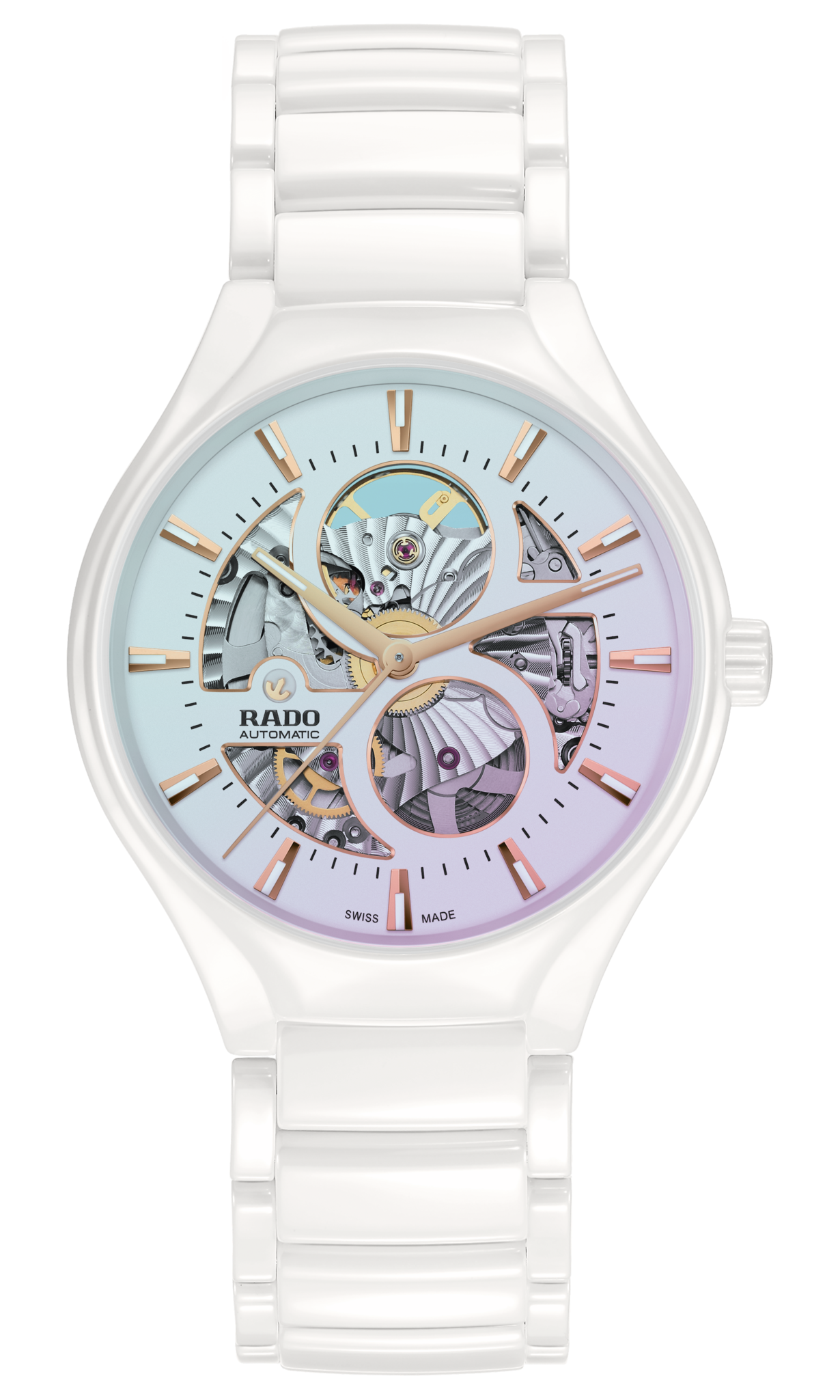 True Round Secret Plasma Hightech‑Keramik Uhr R27108312 | Rado ...