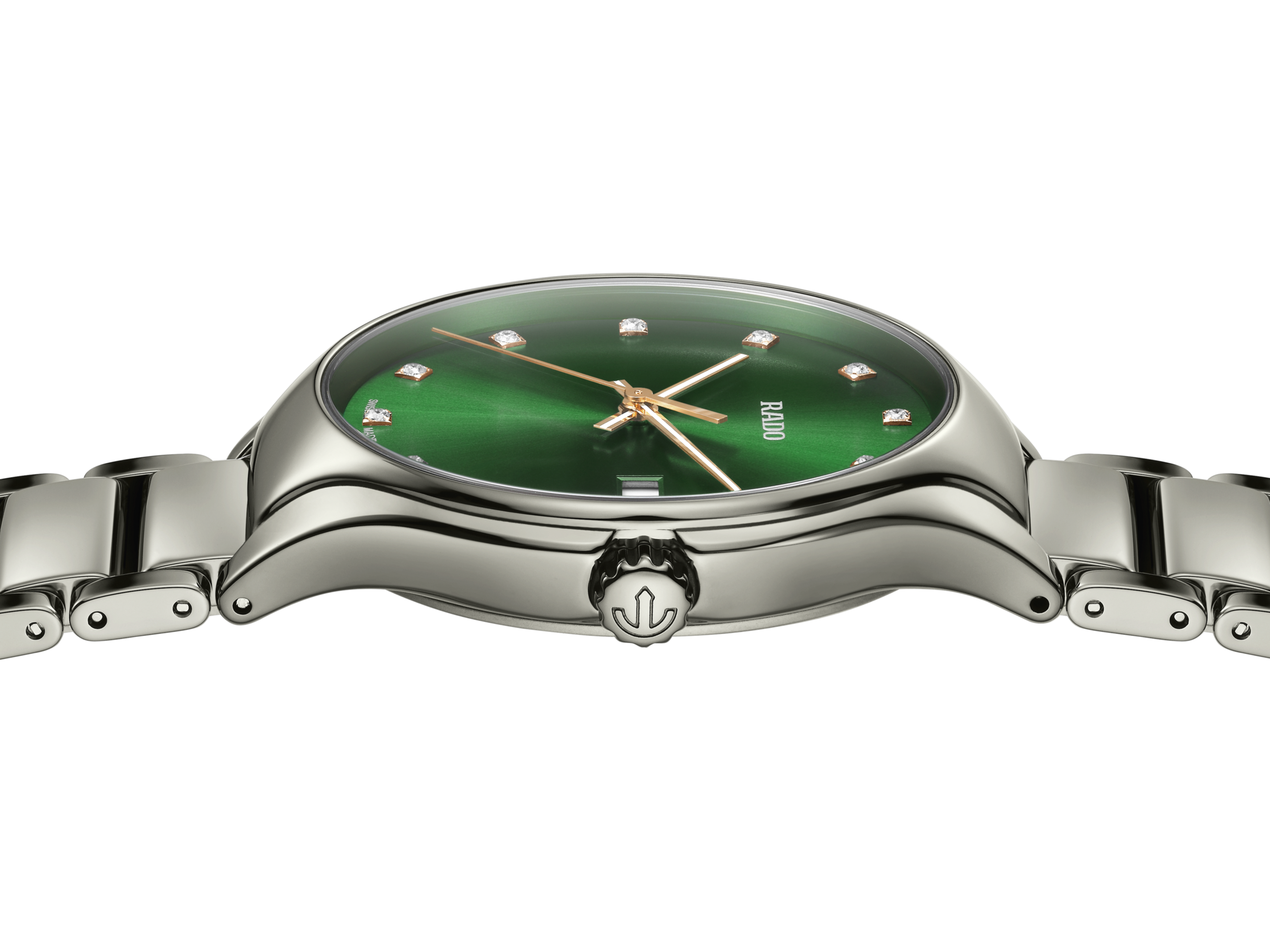 True Round Diamonds Unisex Plasma High-Tech Ceramic Watch R27239742 ...