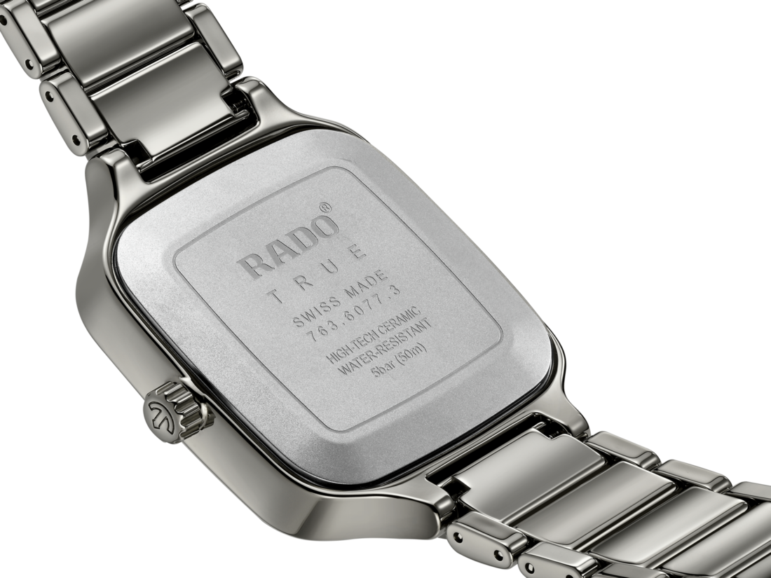 True Square Automatic Unisex Plasma High-Tech Ceramic Watch R27077102 ...