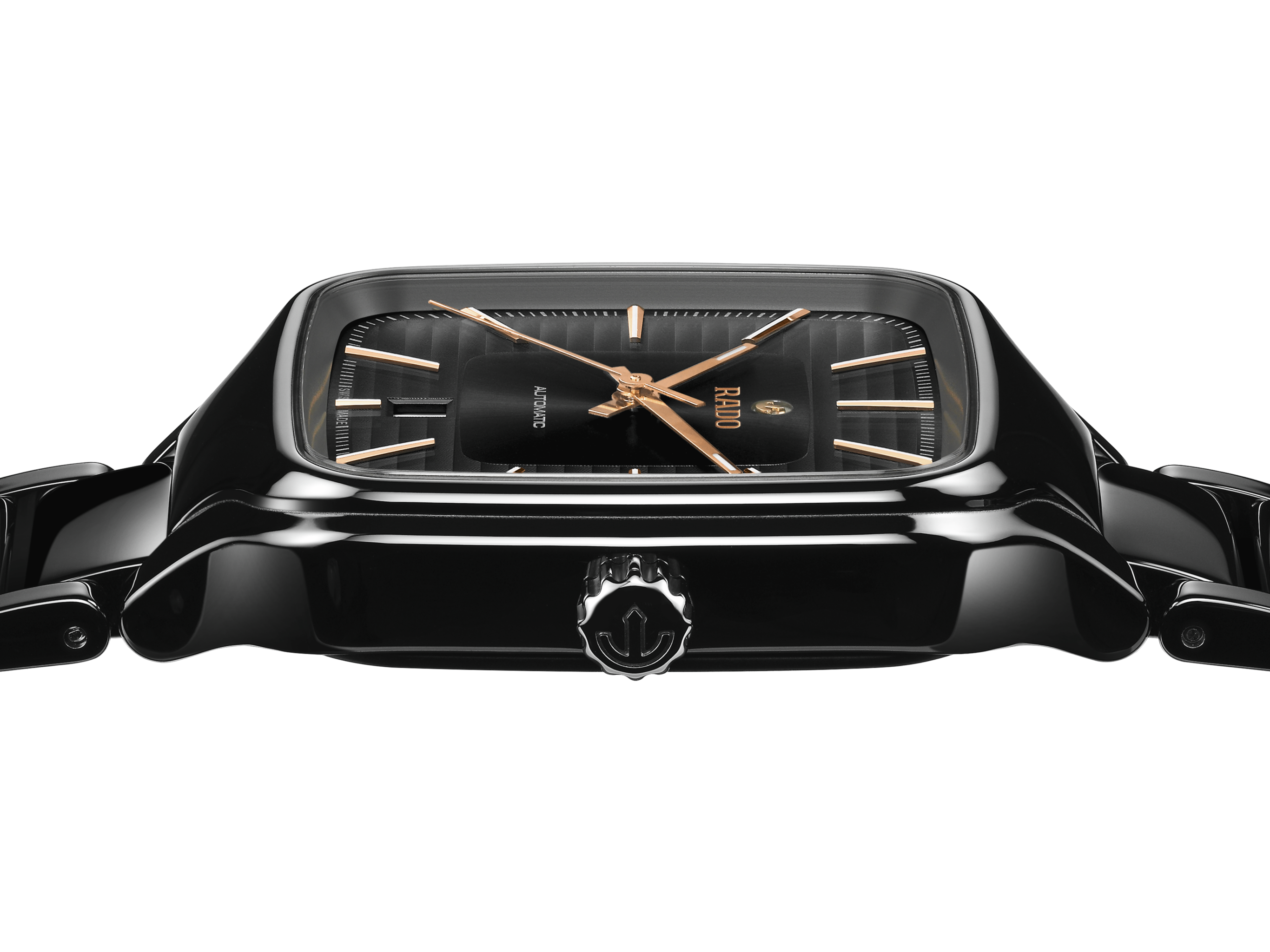 True Square Automatic High-Tech Ceramic Watch R27078172 | Rado® United ...