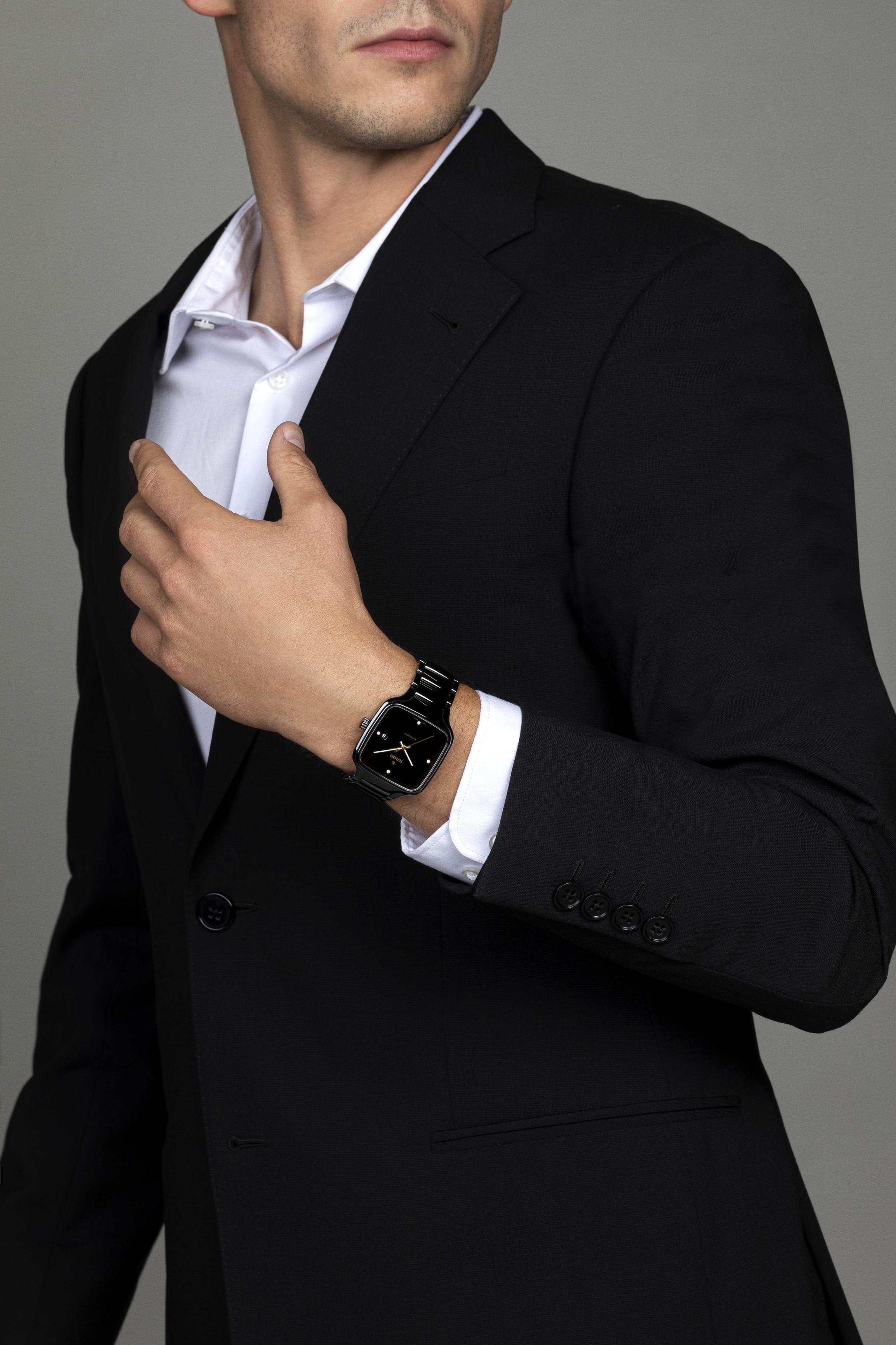 True Square Automatic Diamonds Hightech-Keramik Uhr R27078722 | Rado ...