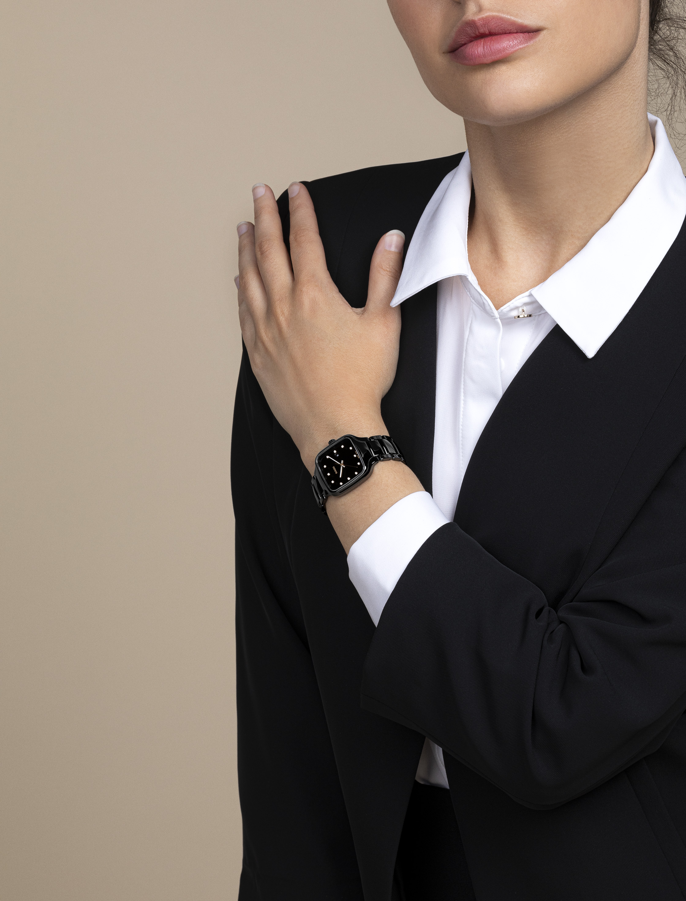 True Square Diamonds High-Tech Ceramic Watch R27080702 | Rado® United ...