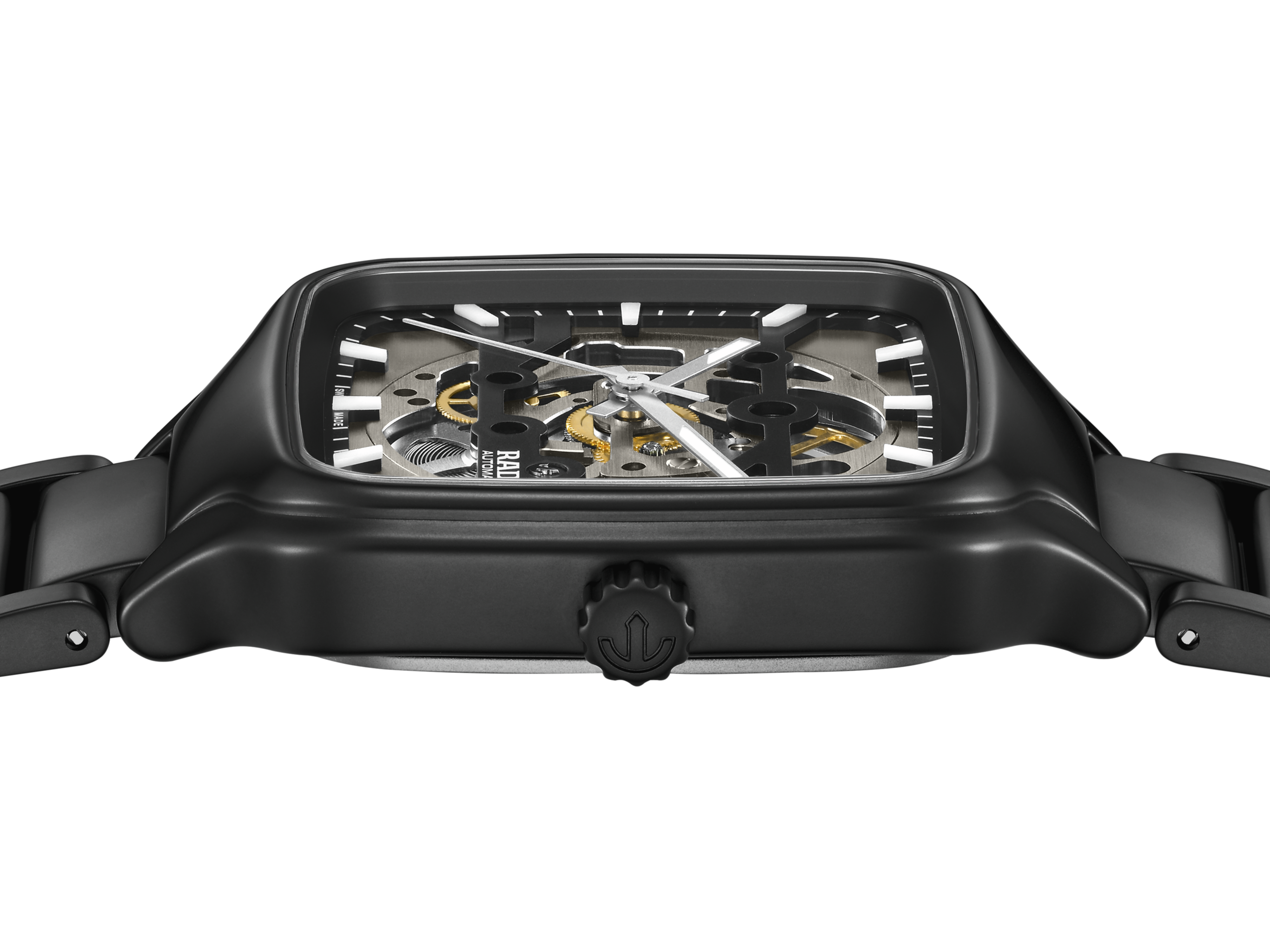 True Square Automatic Skeleton High-Tech Ceramic Watch R27197152 | Rado ...
