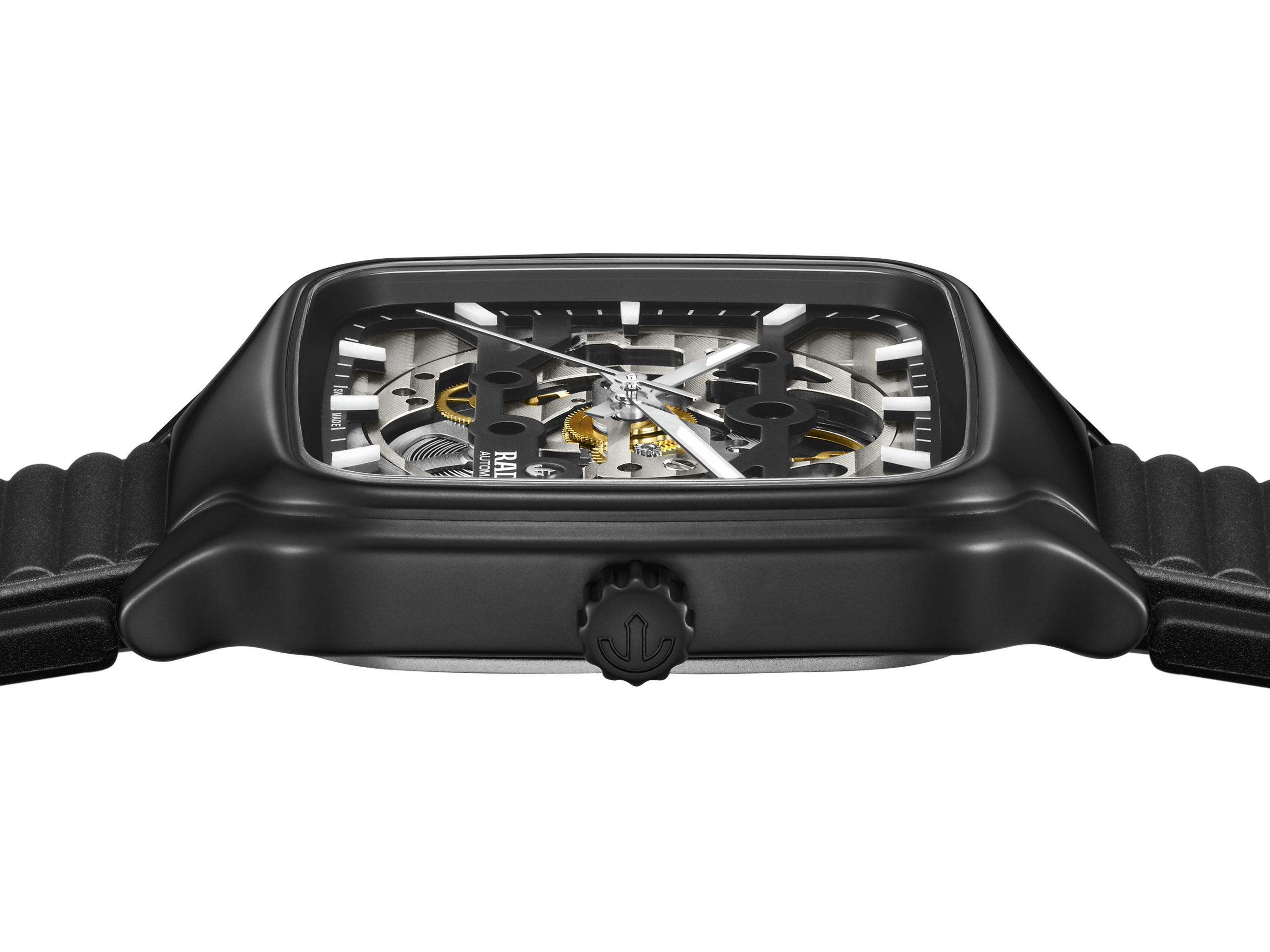 True Square Automatic Skeleton High-Tech Ceramic Watch R27197169 | Rado ...