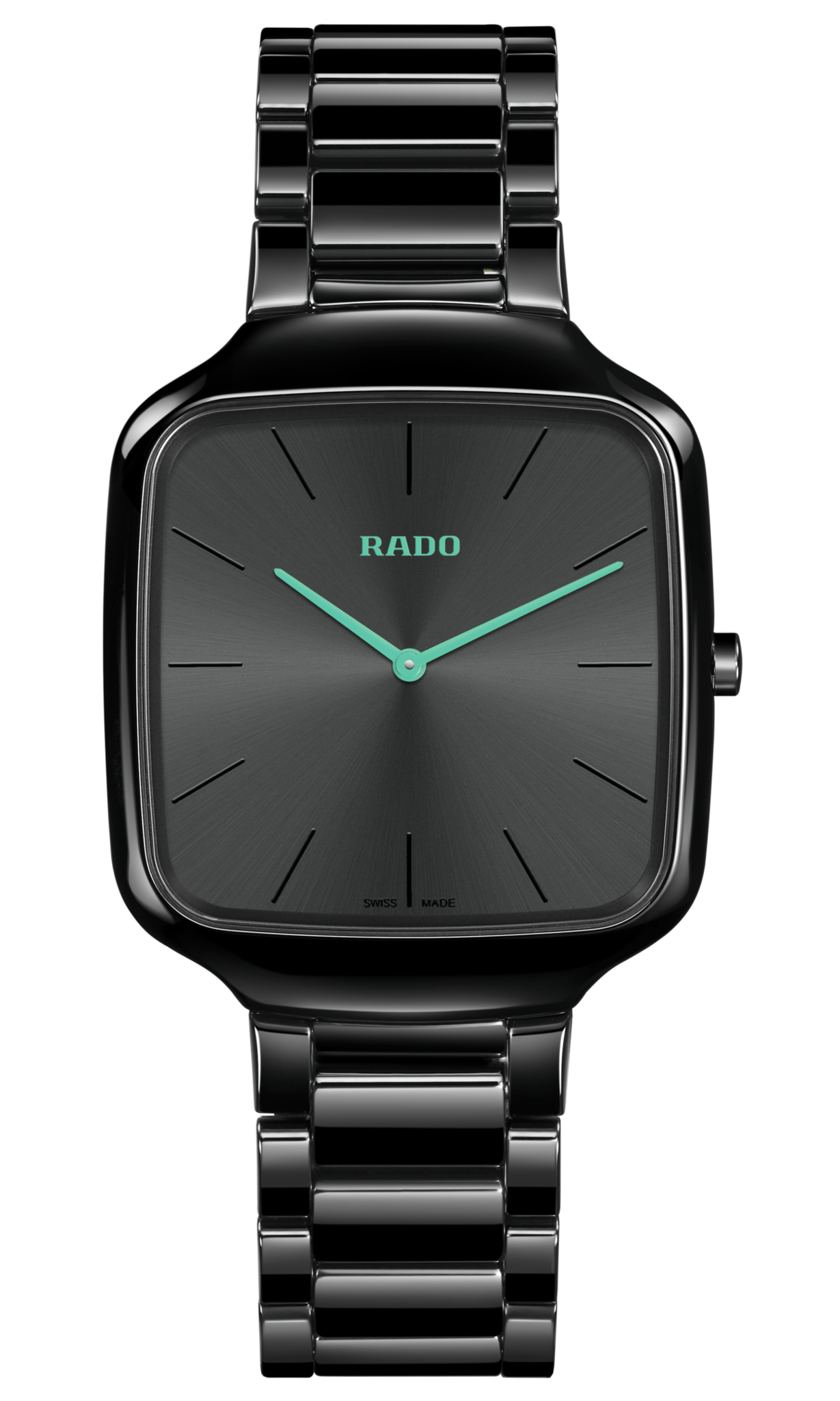True Square Thinline Unisex High-Tech Ceramic Watch R27054152 | Rado ...