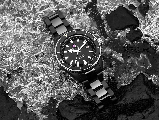 Captain Cook High-Tech Ceramic Diver Watch | RADO®