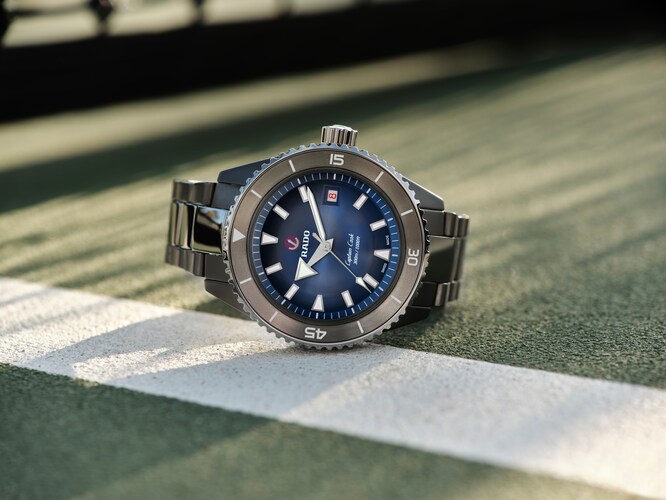 Captain Cook High-Tech Ceramic Diver - Cameron Norrie | RADO®