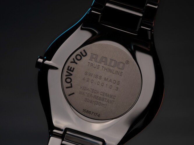 Custom Watch Engraving Services - Personalized Luxury Watches | Rado® UK