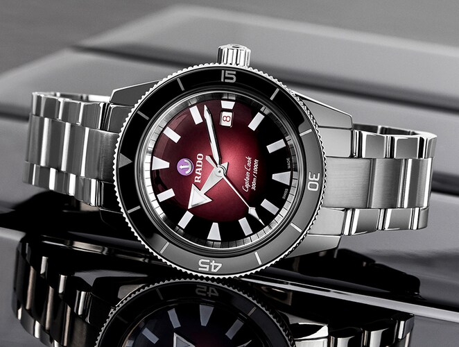 Captain Cook Automatic Men Stainless Steel Watch R32105353 | Rado ...