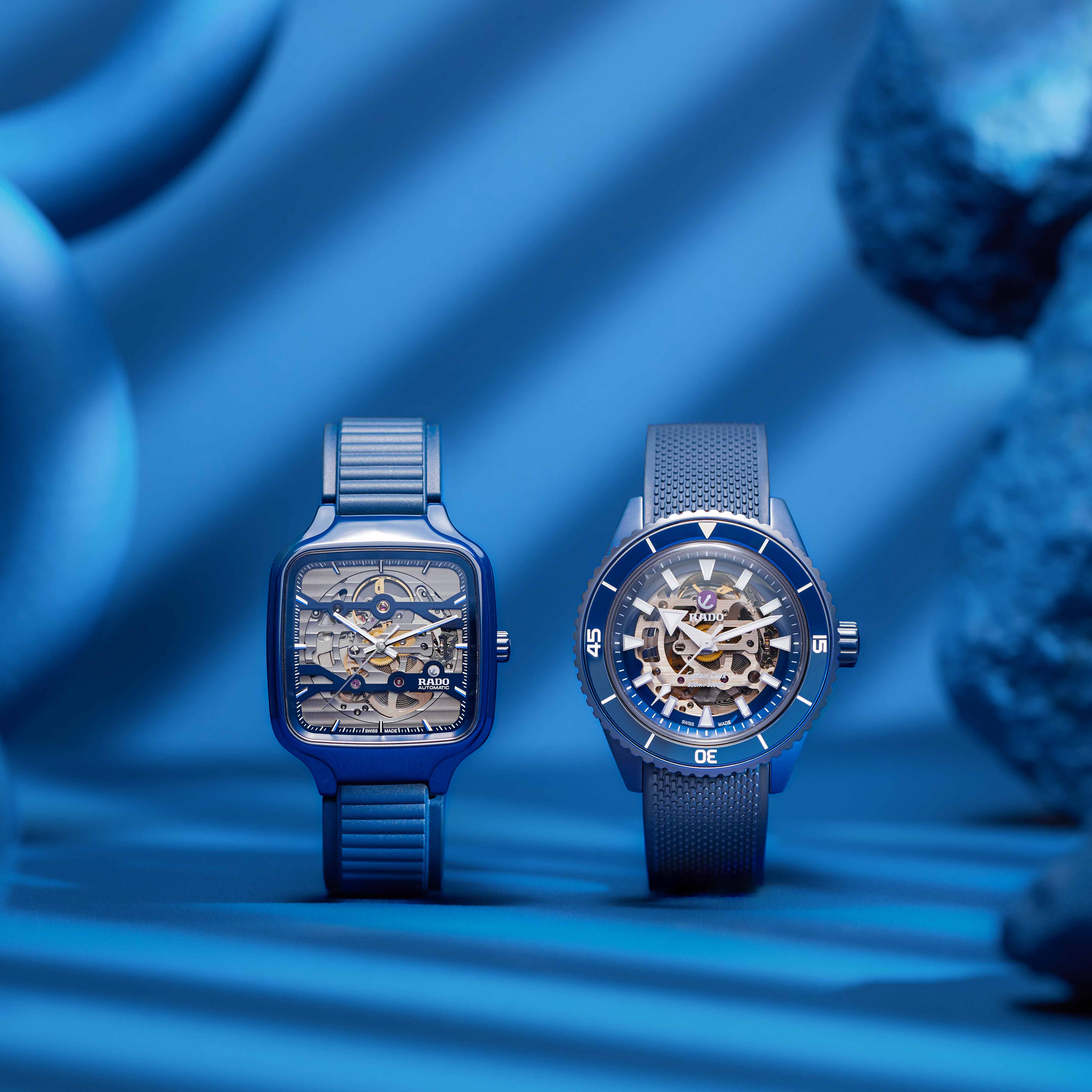 True Square Automatic Skeleton Unisex High-Tech Ceramic Watch R27178205 | Rado® Canada