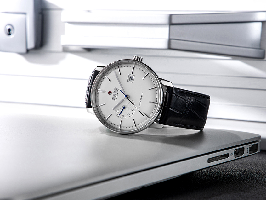 Coupole Automatic Power Reserve Men Stainless Steel Watch R22878045 ...