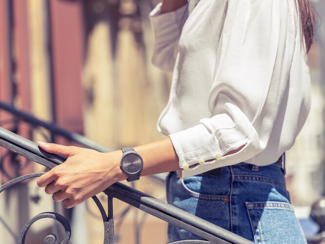 True Round Thinline Les Couleurs™ Le Corbusier Iron grey 32010 Unisex ...