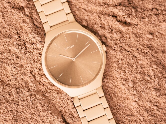 True Thinline Les Couleurs™ Le Corbusier Pale sienna 32123 남성 하이테크 세라믹 ...