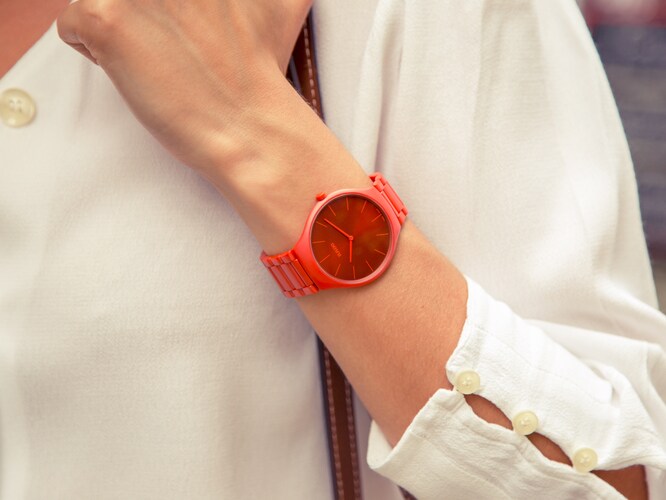 True Round Thinline Les Couleurs™ Le Corbusier Powerful orange 4320S ...