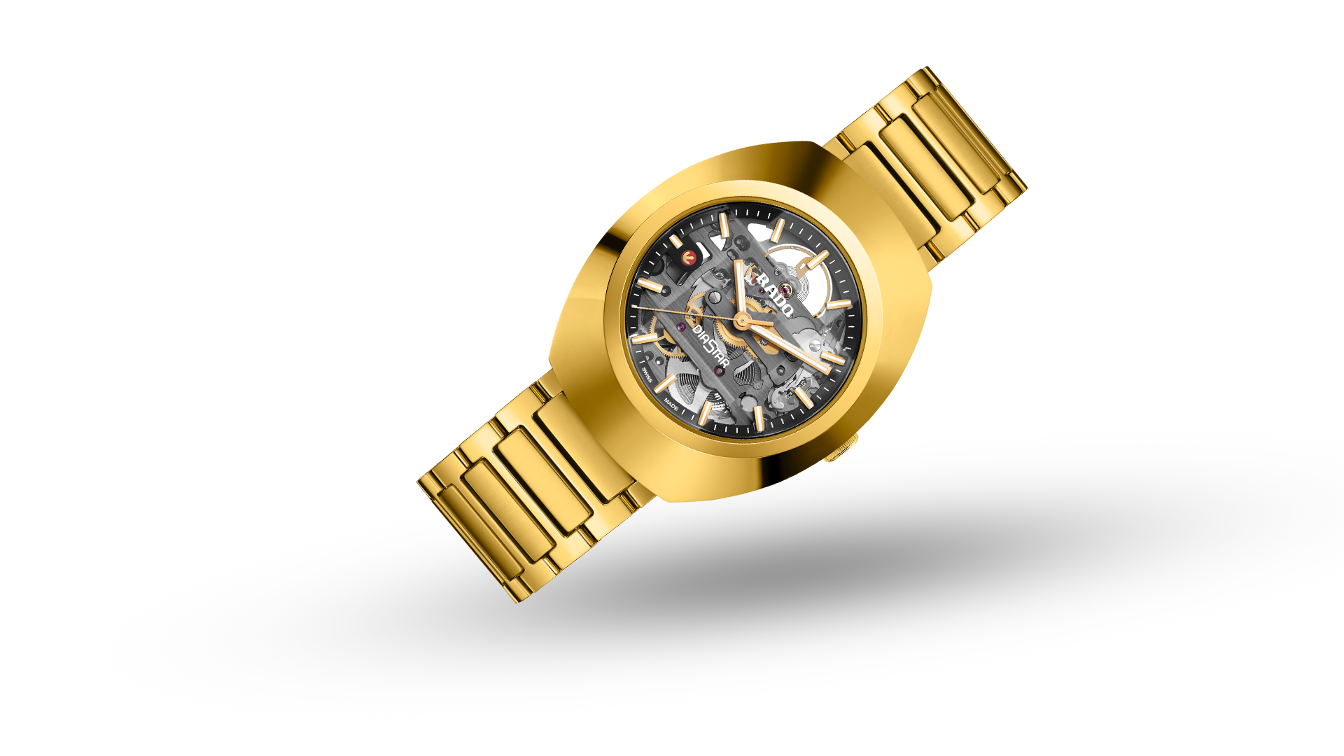 Gold-coloured watches | RADO® US