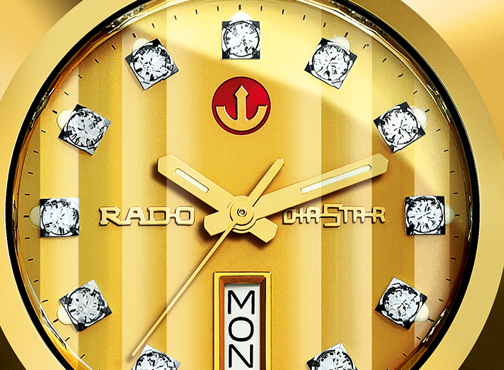 Gold-coloured watches | RADO®